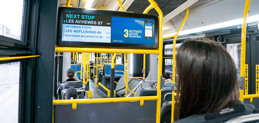How Onboard Digital Signage Can Help Transit Agencies Improve ...