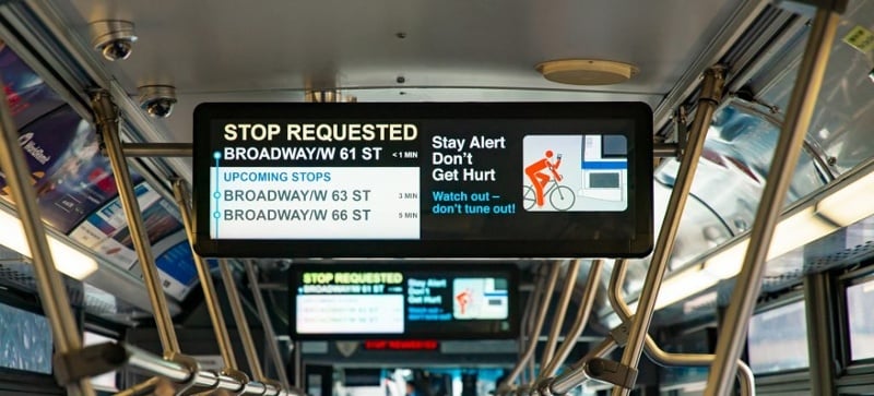 How Onboard Digital Signage Can Help Transit Agencies Improve ...